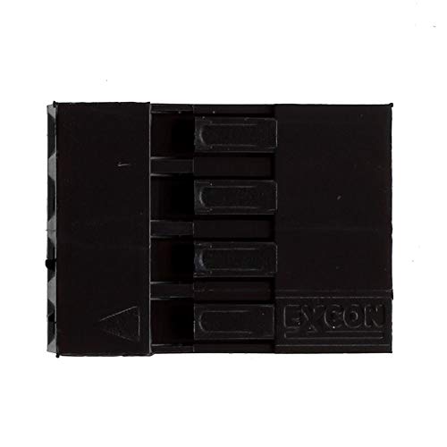 Generic 100x 4P Female Jumper Wire Connector for 2.54mm Wire Bridges ...