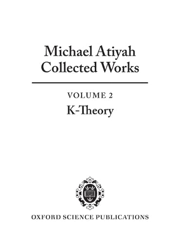 Amazon.com: Michael Atiyah: Collected Works: Volume 2: Early Papers on ...
