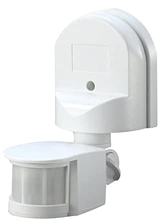 PRO ELEC PELL0047 180 Degree PIR Sensor, IP44, White : Amazon.co.uk ...