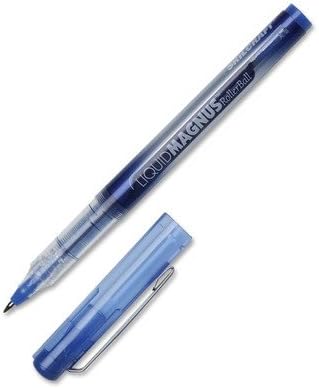 Amazon.com: Skilcraft Liquid Magnus Roller Ball Pen, 0.5mm, Blue Ink ...