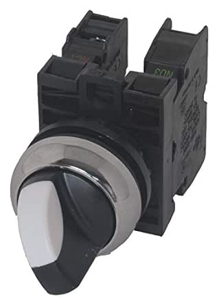 Eaton M22M-WKV-K11 Non-Illum Selector Switch, Al, Chrome, 4A: Amazon.com: Industrial & Scientific