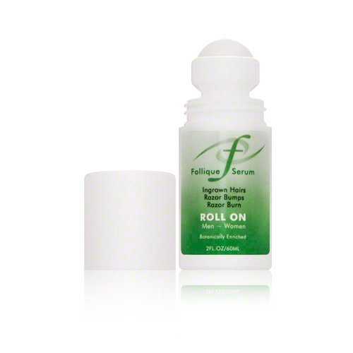 Amazon.com: Follique® Serum Roll On for Razor Bumps Ingrown Hairs Razor ...