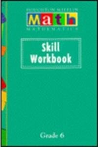 Mathematics Skill Workbook Level 6: Houghton Mifflin Mathematics (Hm Math 1995-98): Math ...