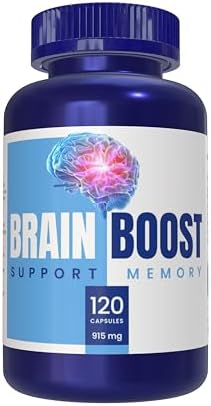 Amazon.com: AZ BIOTECH Brain Boost Supplement, 120 Capsules, Non GMO ...