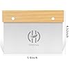 Amazon.com: Baking tray scraper, stainless steel metal scraper, bread ...