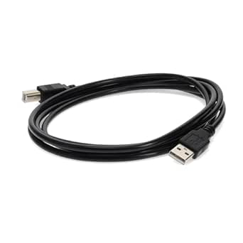 AddOn - USB cable - USB Type B (M) to USB (M) - USB 2.0 - 3 ft (pack of ...