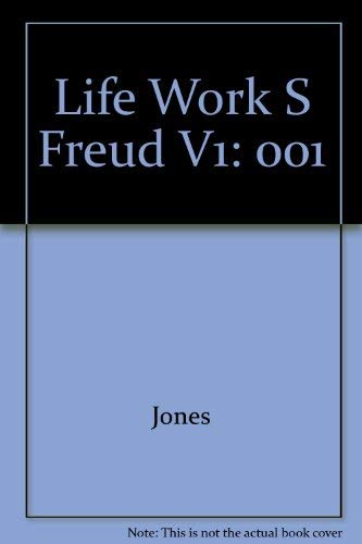 Life Work S Freud V1: Jones, Gerard: 9780465040162: Amazon.com: Books