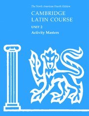 Amazon.com: Cambridge Latin Course Unit 2 Activity Masters (North ...