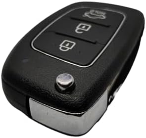Flip Key Shell Replacement/ Compatible for Hyundai I20/ Xcent/ Grand ...