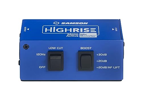 Snapklik.com : Highrise Mono Active Mic Booster-Inline Preamp For ...