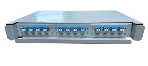 Ramex 19" Inches Fully OFC Pigtails Loaded 24 Port LC/PC LIU/Fiber ...