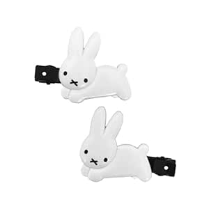 Amazon.com : Kawaii Miffychan Hair Clips - Japanese Hair Pins for Girls & Women - Cute Hair ...