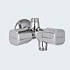 Hindware F740006CP Dove 2 Way Angle Valve, Stop Cock, Brass with Chrome ...