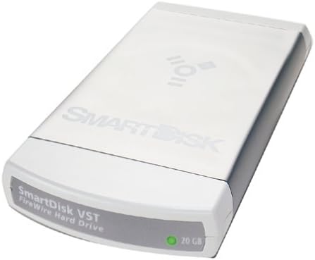 SmartDisk External FireWire 4200 RPM 20 GB Thin Hard Drive: External ...