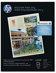 Amazon.com : HP Laser Glossy Brochure Paper - Laser Brochure Paper ...