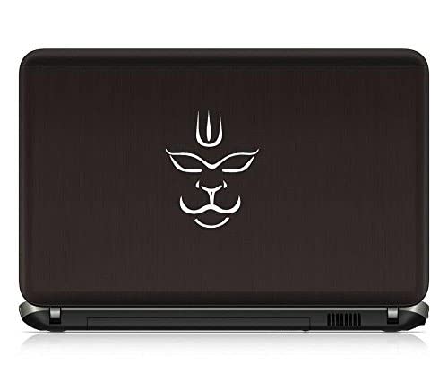 Fusion Graphix Hanuman Logo Laptop Sticker Vinyl Decal (White) : Amazon ...