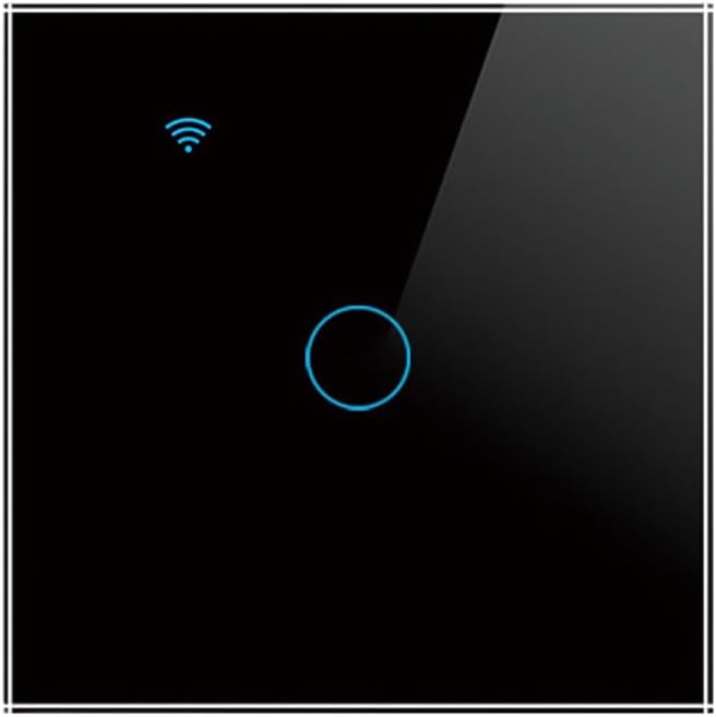 amiciSmart WIFI Switch, Smart Wall Switch with Touch Button Compatible ...