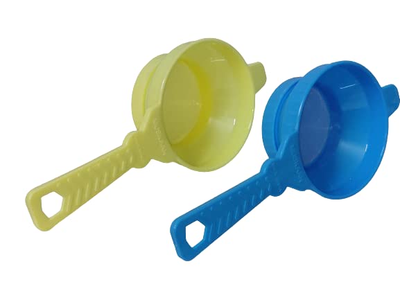 Buy GCH WORLD Tea Strainer with Funnel, Plastic Nested Funnel with ...