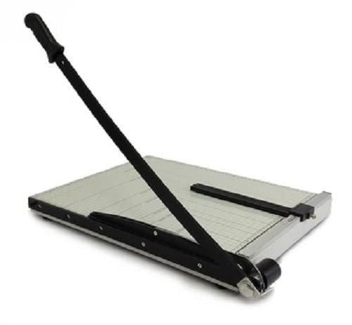 Paper Cutter Guillotine Style 15" Cut Length X 12" Inch Metal Base ...