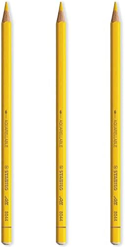 Amazon.com : STABILO All Watercolour Effect Pencil Pack of 3 Pencils ...