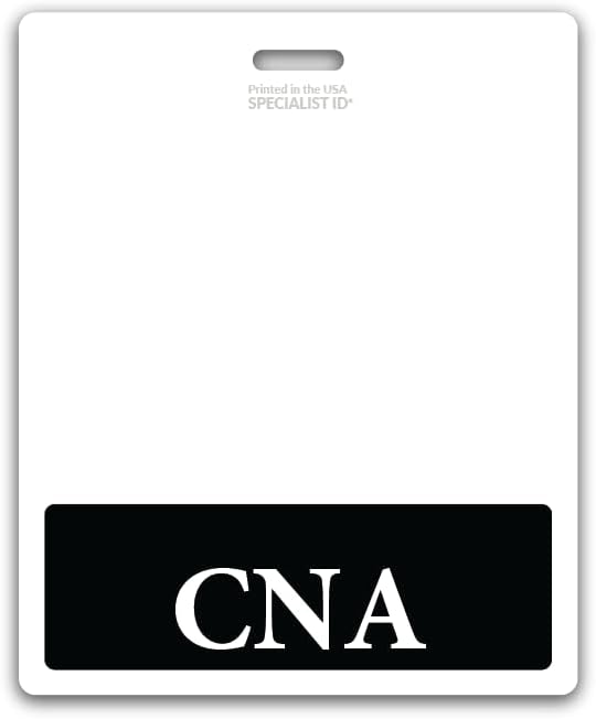 Amazon.com : Oversized CNA Badge Buddy Horizontal - Extra Large Badge ...
