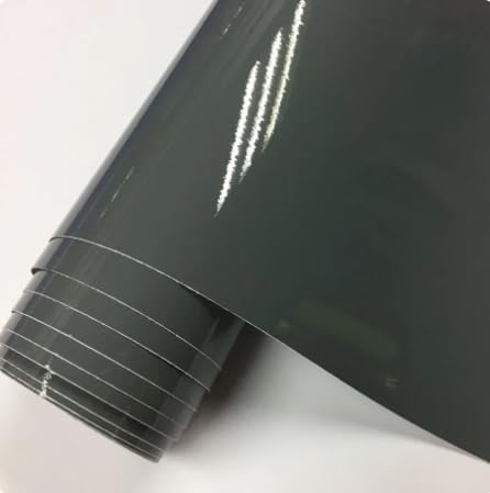 SUNBIRD Glossy Grey Vinyl Wrap Sheet for Car & Bike Self Adhesive Wrap ...