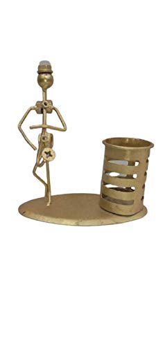 Archies Presents Metal Art Creative Design Pen Stand Holder with Artist ...