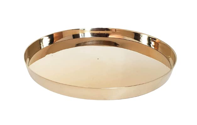 Gurunanak Metal Kansa Thali| Bronze Utensils| Dinner Plate|Pooja thali ...