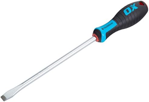 OX Pro Slotted Flared Screwdriver 200x10mm : Amazon.co.uk: DIY & Tools