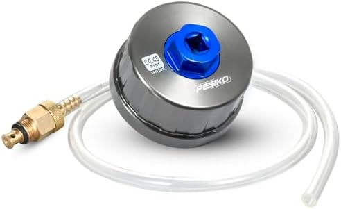 Amazon.com: PESIKO 64mm Oil Filter Wrench and Drain Hose for Toyota ...
