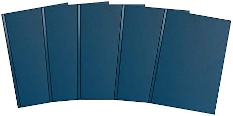 SUMMIT A4 Notebook Hardcover, Casebound, Lined, 192 Page, Pack of 5, Blue : Amazon.co.uk ...