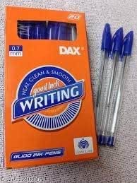 Combo dax Ball Blue Pen [ 40 Pices Set ] Neat,Clean,Smooth : Amazon.in ...