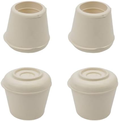 SoftTouch Rubber Leg Tip - (4 pieces), 3/4", Black - 4 Count (Pack of 1 ...