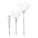 Telescopic Rake Folding Rake Garden Rake Heavy Duty Foldable Rake ...