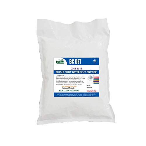 BC DET Single Shot Detergent Powder 5 Kg : Amazon.in: Health & Personal ...