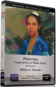 Amazon.com: Princess: Composition in Warm Light (Pastel on Paper ...