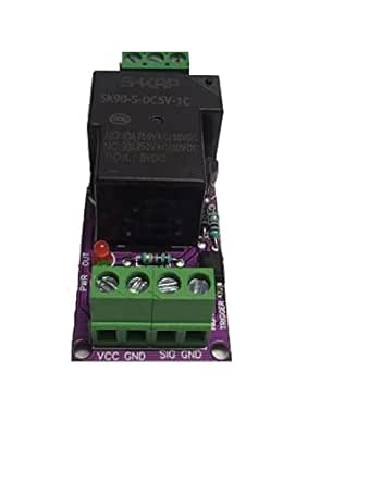 1pcs 5V 30A 1 Channel Relay Module With Optocoupler high Level Trigger ...