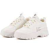 Amazon | [bope] スニーカーレディース 厚底 スニーカー 靴 ダッドスニーカー シューズ アイボリー 22.5cm | スニーカー