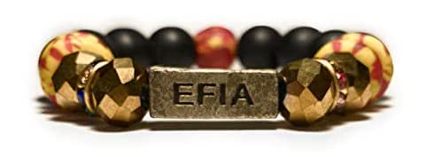 Amazon.com: Traditional African Day-Born Name Bracelets For Women ...