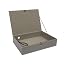 Osco Faux Leather Box File - Brown BPUBF1 : Amazon.co.uk: Electronics ...