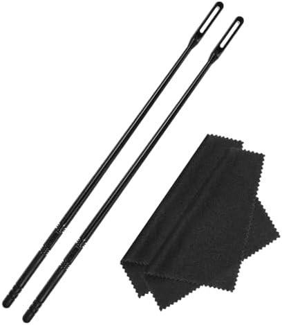 Flute Cleaning Kit, 2 Flute Cleaning Rod with 2 Pcs Flute Cleaning ...