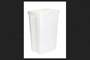 Amazon.com: Rubbermaid 13.25 gal. White Spring Top Wastebasket : Home ...