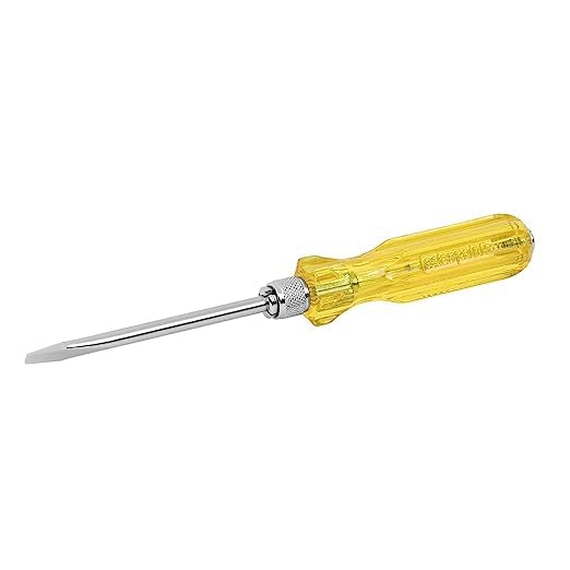 Screw driver tool set kit with 3 Flat Blades, 3 Phillips Head, 1 Round ...