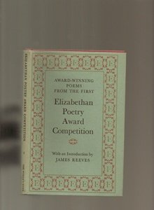 Award-Winning Poems from the First ELIZABETHAN POETRY AWARD COMPETITION ...