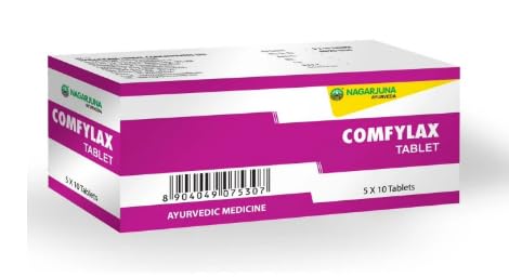 Buy NAGARJUNA KERALA COMFYLAX TABLET-50 TABLET-FOR CONSTIPATION Online ...