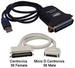 Aptii USB to 36 pin Micro Centronics Male HP Printer Adaptor: Amazon.co ...
