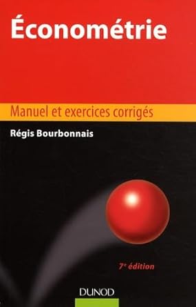 Amazon.fr - Econométrie: Manuel et exercices corrigés - Bourbonnais ...