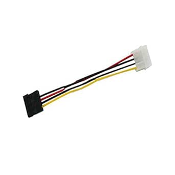 Amazon.com: 12"4 Pin Serial ATA SATA Power Adapter Cable : Electronics