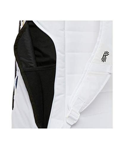 Nike Kyrie Basketball Backpack BA6156-100 White/Black/Black One Size ...