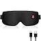 Amazon.com: Heated Eye Mask Cordless for Dry Eyes, USB Eyes Heating Pad, Rechargeable, Real Silk ...